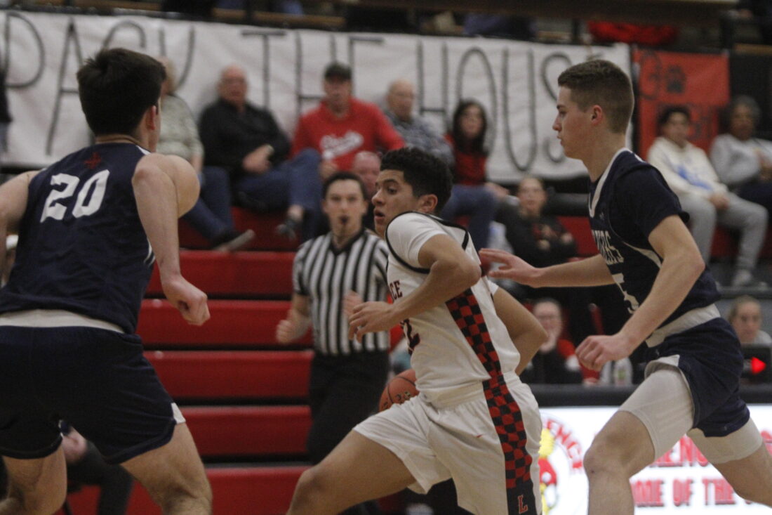 Forced turnovers lead Lawrence boys basketball to 53-39 win over St ...